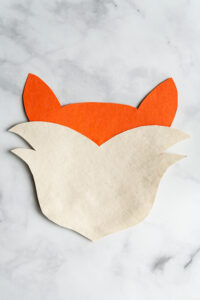 Fox Paper Bag Puppet (Free Template) - My Crafty Mama